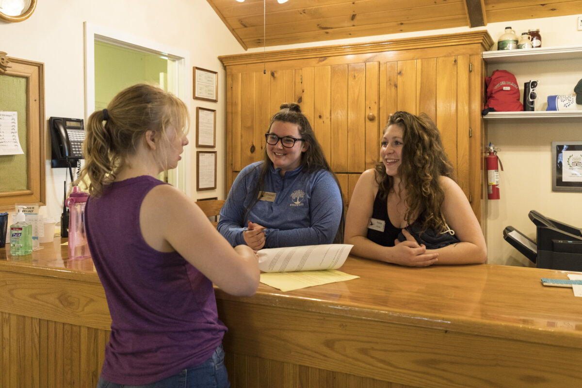 Position Overview - Front Desk - Tyler Place Family Resort